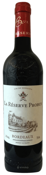 SAVAS La Réserve Probus | Vivino US