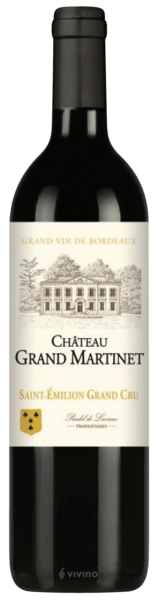 Château Grand Martinet Saint-Émilion Grand Cru | Vivino English