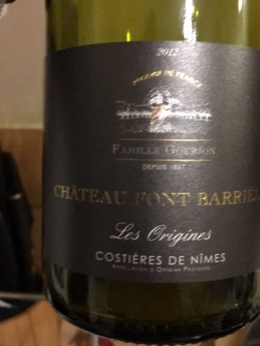 Famille Gourjon Château Font Barrièle Costières-de-Nîmes Les Origines ...