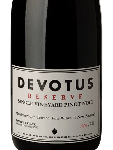 2020 Devotus Reserve Single Vineyard Pinot Noir | Vivino US