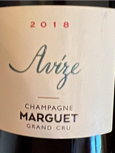 Marguet Champagne Grand Cru 'Avize' | Vivino US