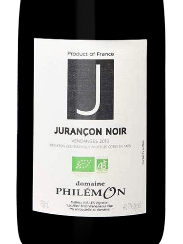 Domaine Philémon Jurançon Noir |Vivino Hong Kong