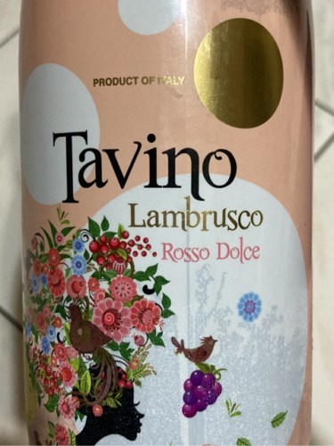 Tavino Lambrusco Rosso Dolce | Vivino US