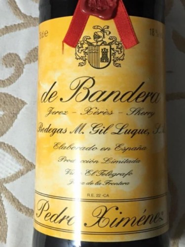 Gil Luque de Bandera Pedro Ximénez | Vivino US