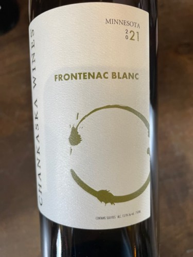 Chankaska Frontenac Blanc | Vivino US