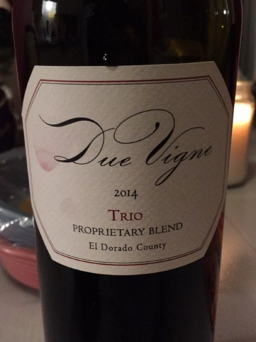Due Vigne Trio Proprietary Blend | Vivino