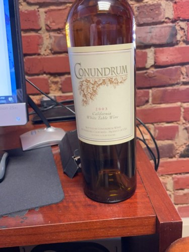 2003 Conundrum White Blend | Vivino US