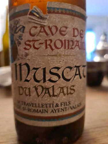 Cave de St. Romain Muscat du Valais | Vivino US