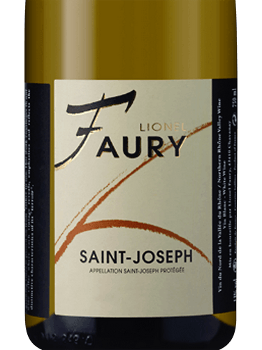Domaine Faury Saint-Joseph Blanc | Vivino US