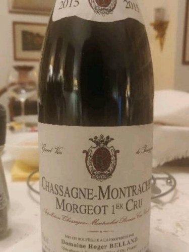 Domaine Roger Belland Chassagne-Montrachet Morgeot 1er Cru | Vivino English