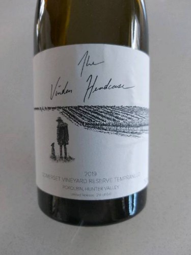 Vinden Estate The Vinden Headcase Somerset Vineyard Reserve Tempranillo ...