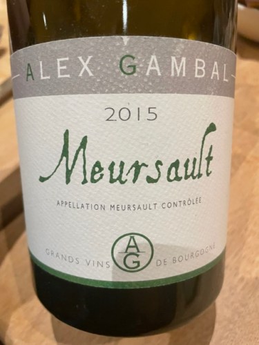 Alex Gambal Meursault | Vivino US