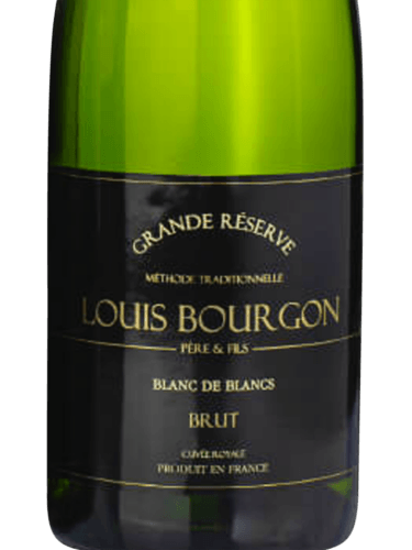 N.V. Louis Bourgon Cuvée Royale Grande Reserve Blanc de Blancs Brut ...
