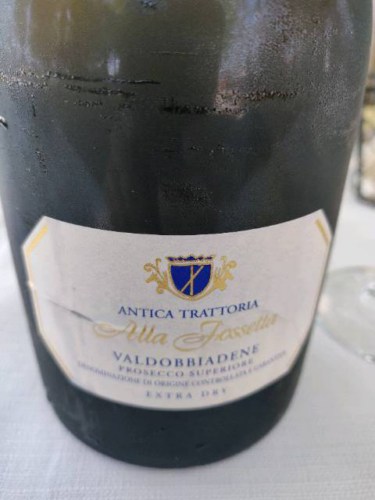 Antica Trattoria Alla Fossetta Valdobbiadene Prosecco Superiore Extra ...