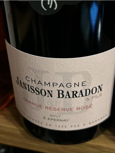 Janisson Baradon Grande Réserve Rosé Brut | Vivino English