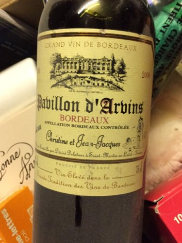 Christine et Jean Jacques Pavillon d'Arvins Bordeaux | Vivino US