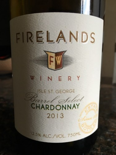 Firelands Winery Barrel Select Chardonnay | Vivino US