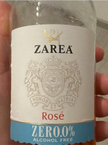 Zarea Zer0.0% Alcohol Free Rosé | Vivino France