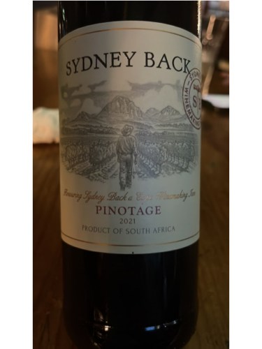 2021 Sydney Back Pinotage | Vivino US