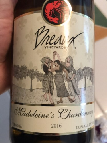 Breaux Vineyards Madeleine's Chardonnay | Vivino Australia