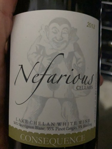 2018 Nefarious Cellars Consequence | Vivino US