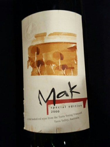 Mak Yarra Yering Vineyard Special Edition | Vivino US