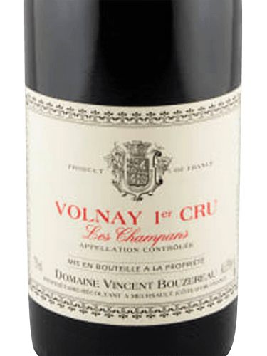 Vincent Bouzereau Volnay Les 1er Cru Champans | Vivino US