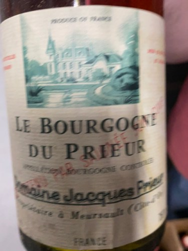 Domaine Jacques Prieur Le Bourgogne du Prieur | Vivino France