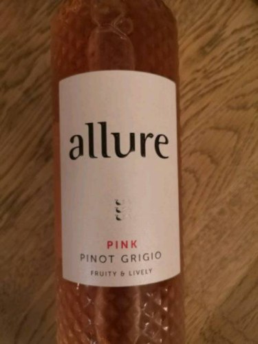 Allure Fruity & Lively Pink Pinot Grigio | Vivino English