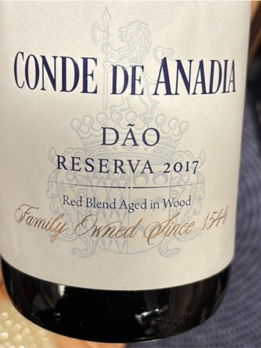 Palacio Anadia Conde de Anadia Reserva Tinto | Vivino Português (Brasil)