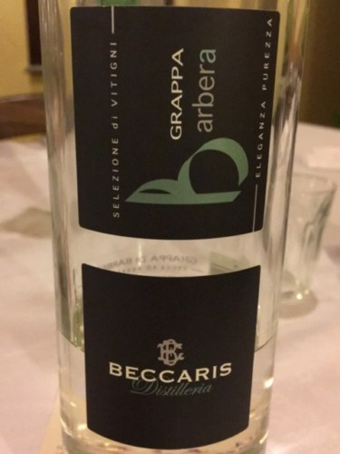 N.V. Distilleria Beccaris Grappa Barbera | Vivino US