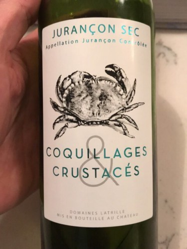 Latrille Coquillages & Crustaces Jurançon Sec | Vivino US