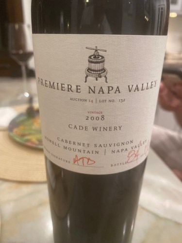 Cade Premiere Napa Valley Cabernet Sauvignon | Vivino US