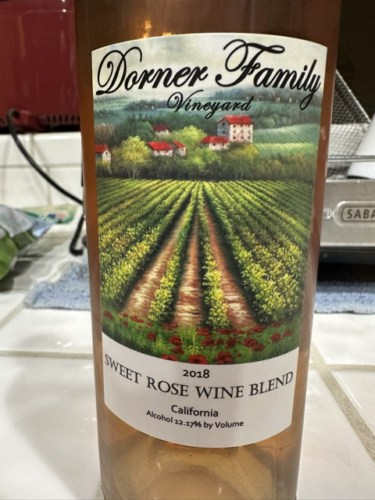Dorner Family Vineyard Sweet Rose Blend | Vivino US