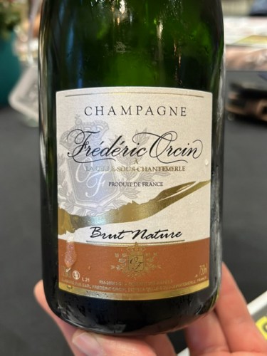 Frederic Orcin Brut Nature Champagne | Vivino Sverige