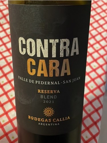 2021 Callia Contra Cara Reserva Blend | Vivino US