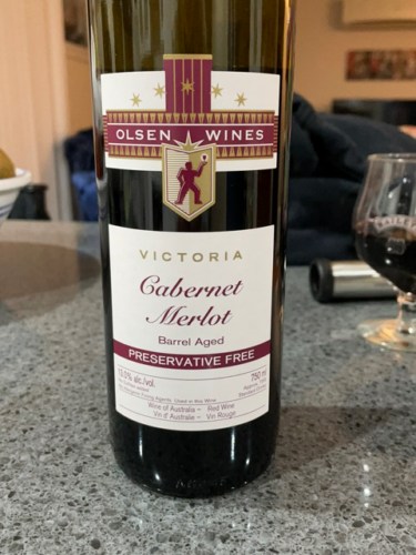 Olsen Preservative Free Cabernet - Merlot | Vivino Australia