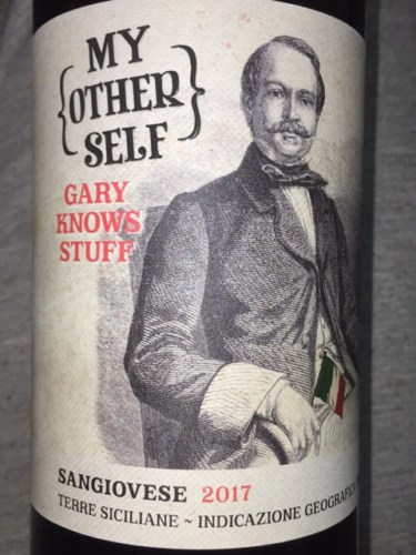 My Other Self Gary Knows Stuff Sangiovese | Vivino US