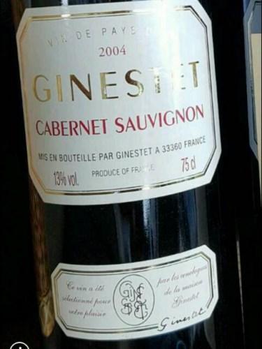 Ginestet Cabernet Sauvignon | Vivino US