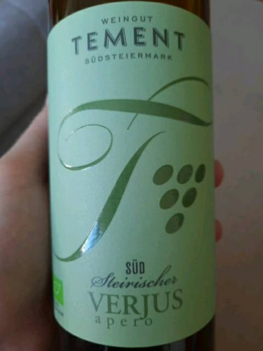 N.V. Tement Verjus Apero Blanc | Vivino US