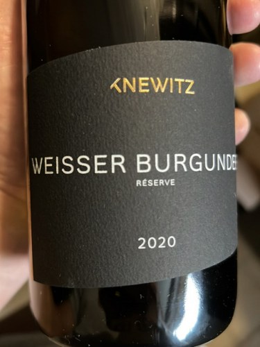 Knewitz Réserve Weisser Burgunder | Vivino US