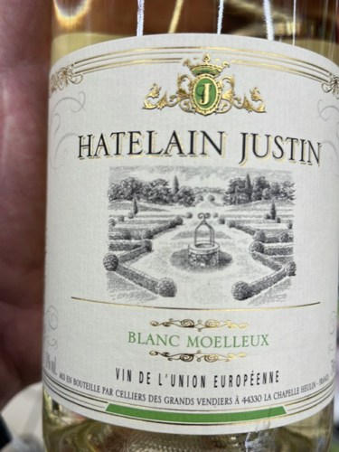 Celliers des Grands Vendiers Châtelain Justin Blanc Moelleux | Vivino ...