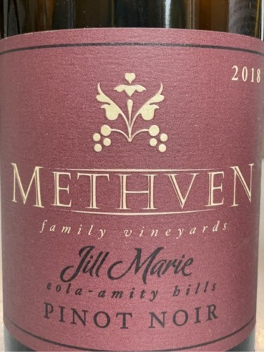 Methven Family Vineyards Jill Marie Pinot Noir | Vivino US
