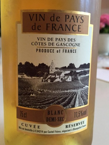 Castel Freres Cuvée Réservée Blanc Demi-Sec | Vivino US