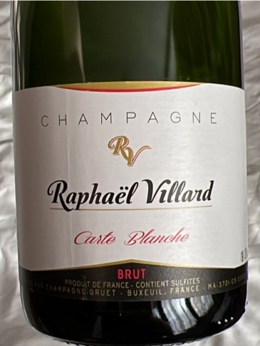 Raphael Villard Carte Blanche Brut Champagne | Vivino Canada