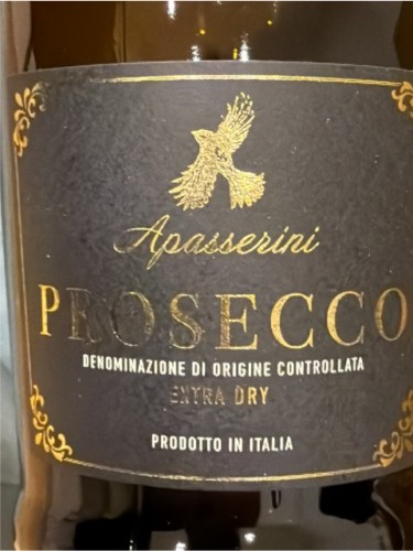 Apasserini Prosecco Extra Dry | Vivino US