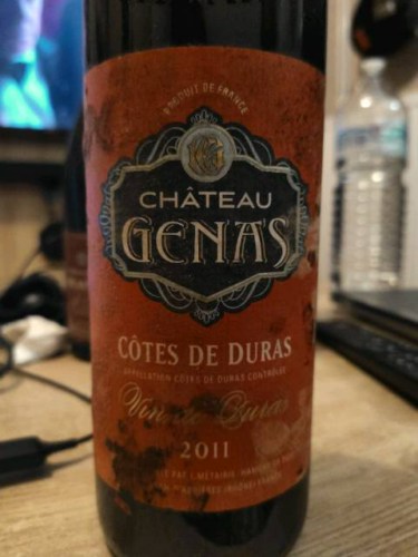 2011 Château Genas Côtes de Duras | Vivino US