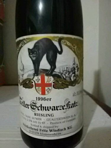 Fritz Windisch Zeller Schwarze Katz Riesling | Vivino US