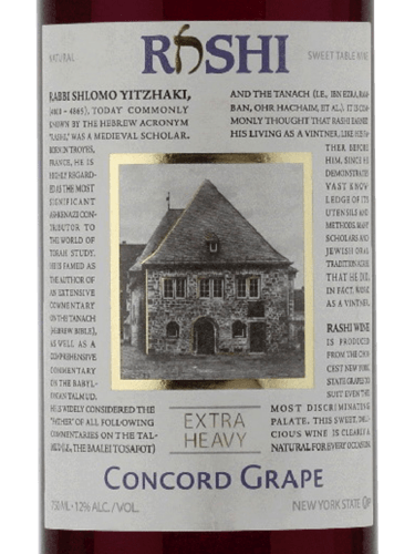 Rashi Extra Heavy Concord | Vivino US