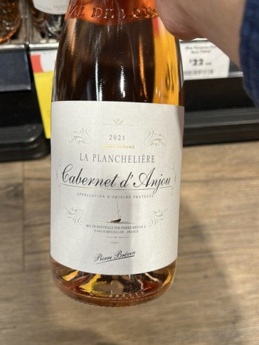 2021 Pierre Brevin La Plancheliére Cabernet d'Anjou Rosé | Vivino